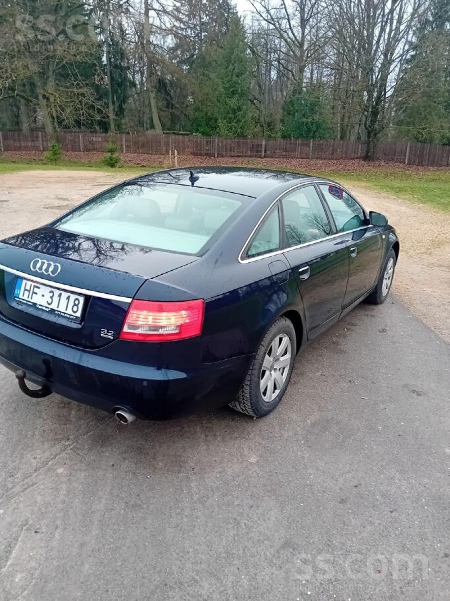 Zils Audi A6 2005 Rīga, ar dzinēja tilpumu 3.20 L un nobraukumu 217 tūkst. km par 2980 €, foto 2 vietnē AUTOMOTO.COM.LV