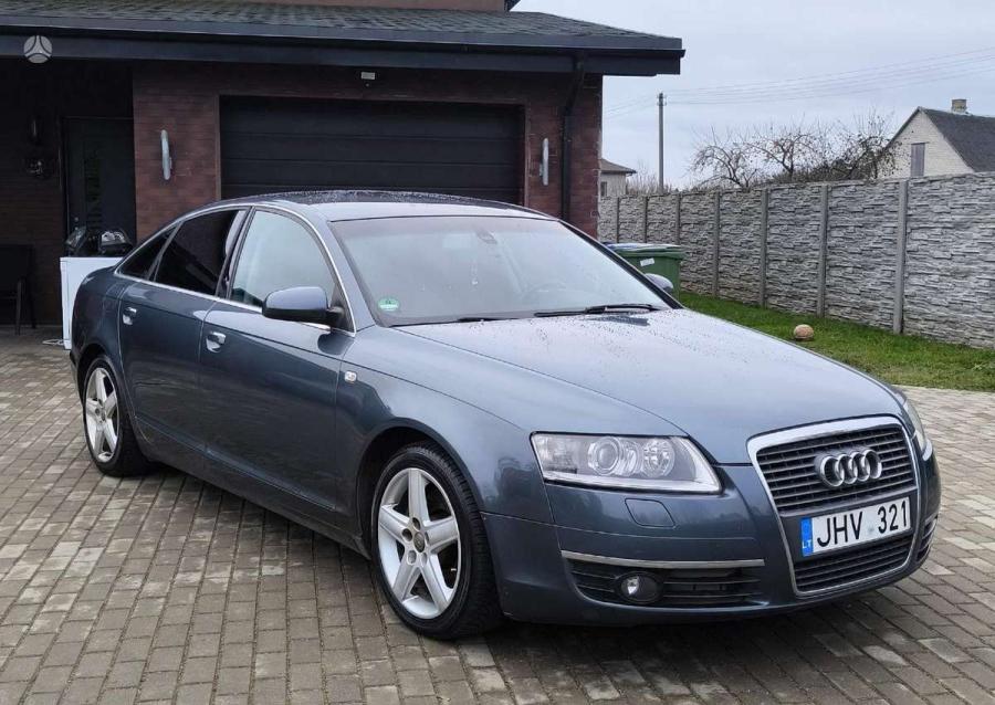 Zils Audi A6 2005 Kauņa, ar dzinēja tilpumu 2.70 L un nobraukumu 330 tūkst. km par 2350 €, foto 3 vietnē AUTOMOTO.COM.LV