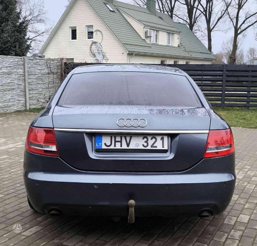 Zils Audi A6 2005 Kauņa, ar dzinēja tilpumu 2.70 L un nobraukumu 330 tūkst. km par 2350 €, foto 7 vietnē AUTOMOTO.COM.LV