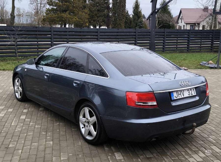 Zils Audi A6 2005 Kauņa, ar dzinēja tilpumu 2.70 L un nobraukumu 330 tūkst. km par 2350 €, foto 9 vietnē AUTOMOTO.COM.LV