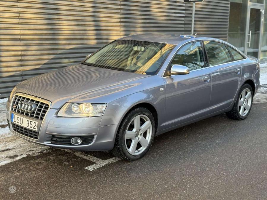 Blue Audi A6 2005 in Vilnius, with an engine capacity of 2.70 L and mileage of 233 thousand km for 4400 €, photo 3 on AUTOMOTO.COM.LV