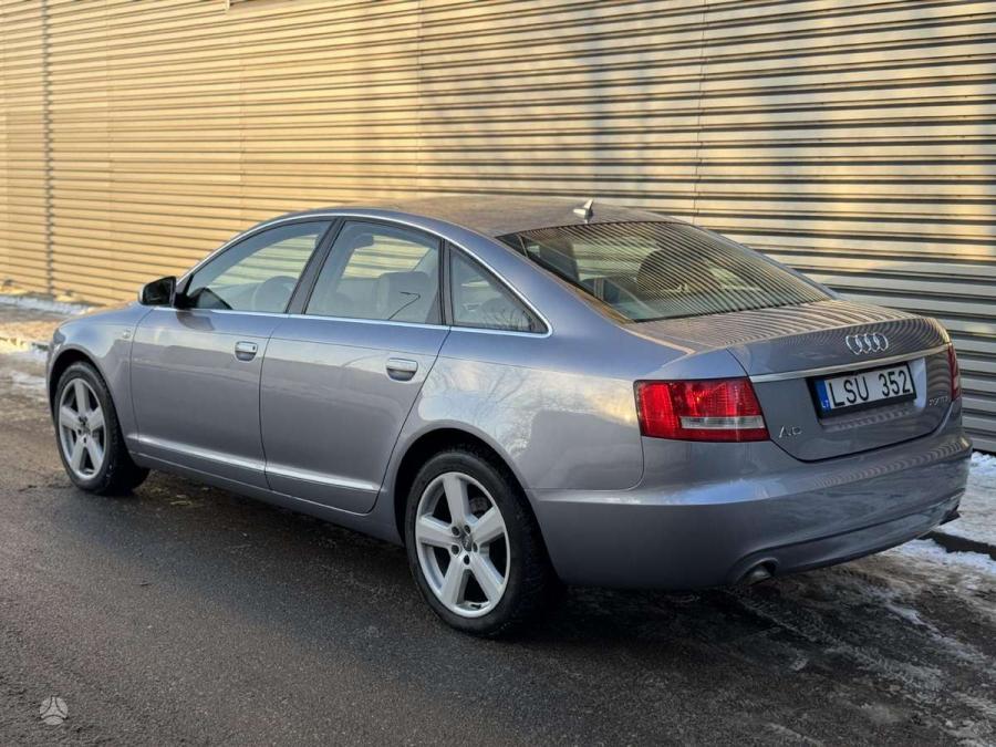 Blue Audi A6 2005 in Vilnius, with an engine capacity of 2.70 L and mileage of 233 thousand km for 4400 €, photo 4 on AUTOMOTO.COM.LV