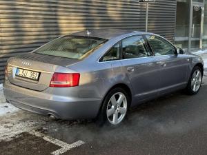 Blue Audi A6 2005 in Vilnius, with an engine capacity of 2.70 L and mileage of 233 thousand km for 4400 €, photo 6 on AUTOMOTO.COM.LV
