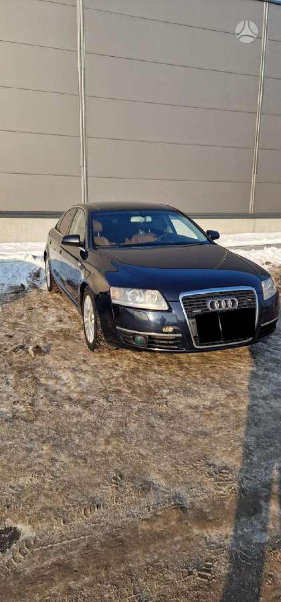 Blue Audi A6 2005 in Silute, with an engine capacity of 2.97 L and mileage of 415 thousand km for 2200 €, photo 3 on AUTOMOTO.COM.LV