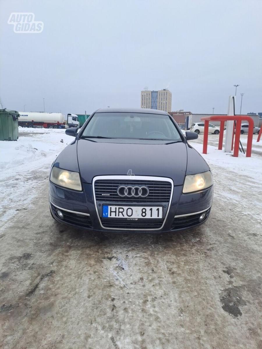 Blue Audi A6 2005 in Klaipeda, with an engine capacity of 2.70 L and mileage of 326 thousand km for 1500 €, photo 2 on AUTOMOTO.COM.LV