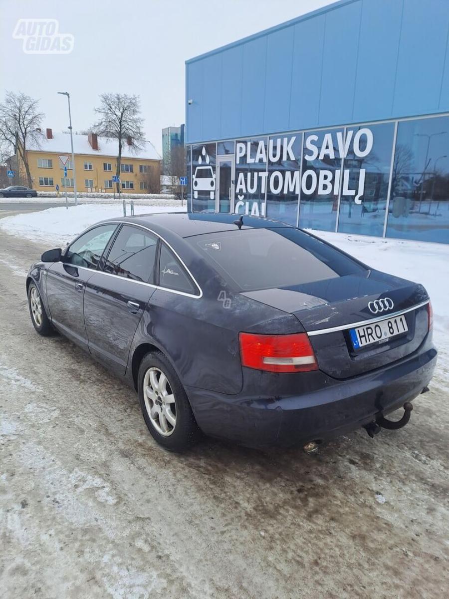 Blue Audi A6 2005 in Klaipeda, with an engine capacity of 2.70 L and mileage of 326 thousand km for 1500 €, photo 5 on AUTOMOTO.COM.LV