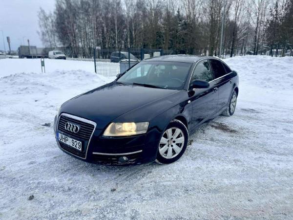 Zils Audi A6 2005 Kauņa, ar dzinēja tilpumu 2.70 L un nobraukumu 373 tūkst. km par 1999 €, foto 1 vietnē AUTOMOTO.COM.LV