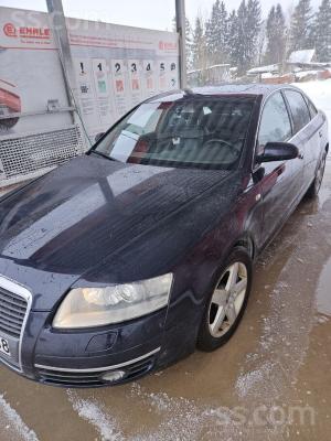 Blue Audi A6 2005 in Rezekne, with an engine capacity of 3.00 L and mileage of 413 thousand km for 2900 €, photo 3 on AUTOMOTO.COM.LV