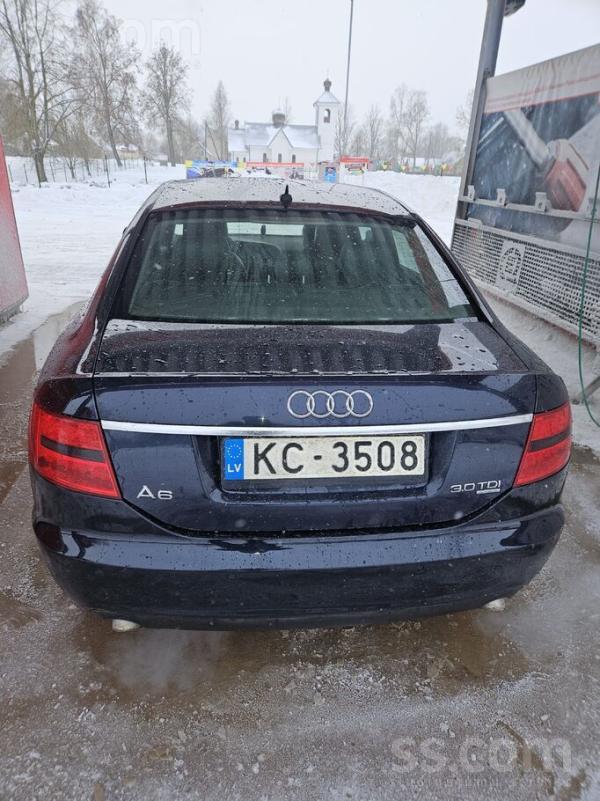 Blue Audi A6 2005 in Rezekne, with an engine capacity of 3.00 L and mileage of 413 thousand km for 2900 €, photo 4 on AUTOMOTO.COM.LV