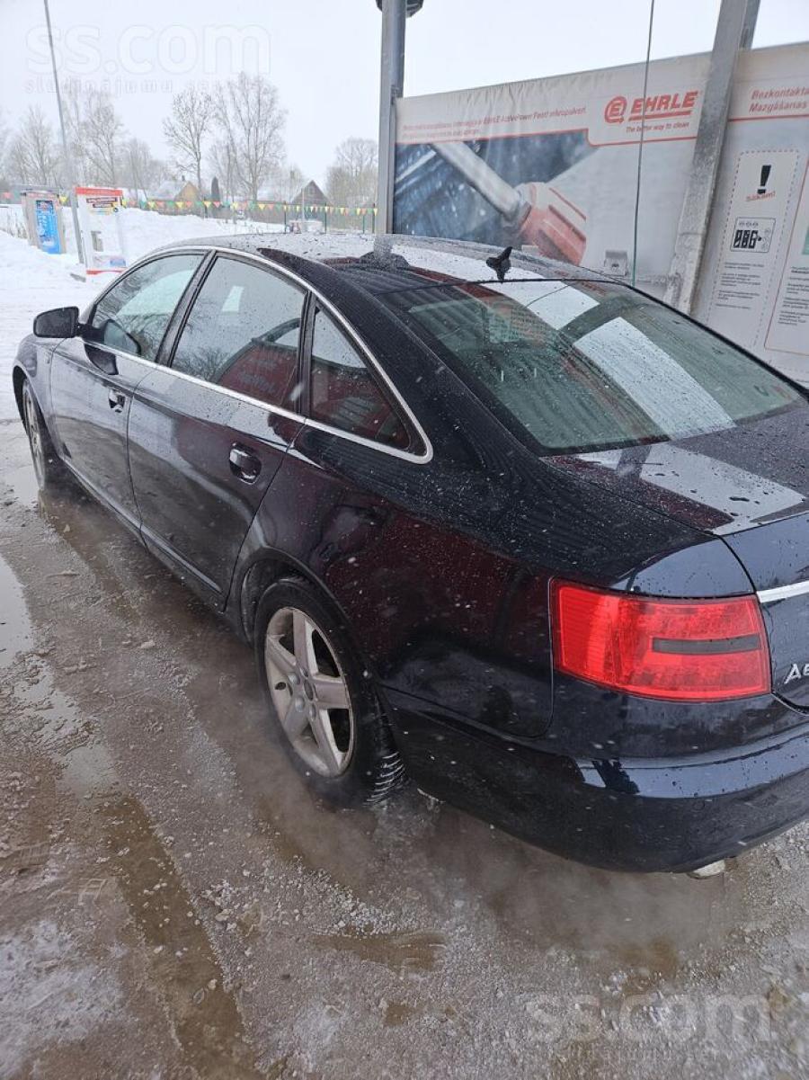 Blue Audi A6 2005 in Rezekne, with an engine capacity of 3.00 L and mileage of 413 thousand km for 2900 €, photo 10 on AUTOMOTO.COM.LV