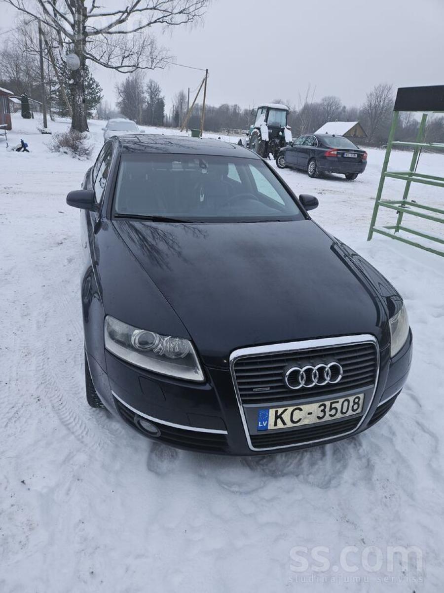 Blue Audi A6 2005 in Rezekne, with an engine capacity of 3.00 L and mileage of 413 thousand km for 2900 €, photo 11 on AUTOMOTO.COM.LV