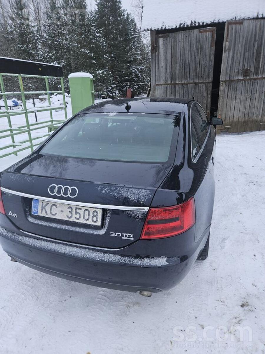 Blue Audi A6 2005 in Rezekne, with an engine capacity of 3.00 L and mileage of 413 thousand km for 2900 €, photo 13 on AUTOMOTO.COM.LV
