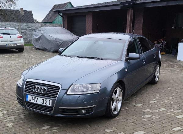 Zils Audi A6 2005 Kauņa, ar dzinēja tilpumu 2.70 L un nobraukumu 330 tūkst. km par 2300 €, foto 2 vietnē AUTOMOTO.COM.LV