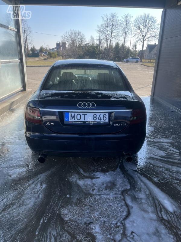 Blue Audi A6 2005 in Marijampole, with an engine capacity of 2.00 L and mileage of 304 thousand km for 1700 €, photo 5 on AUTOMOTO.COM.LV