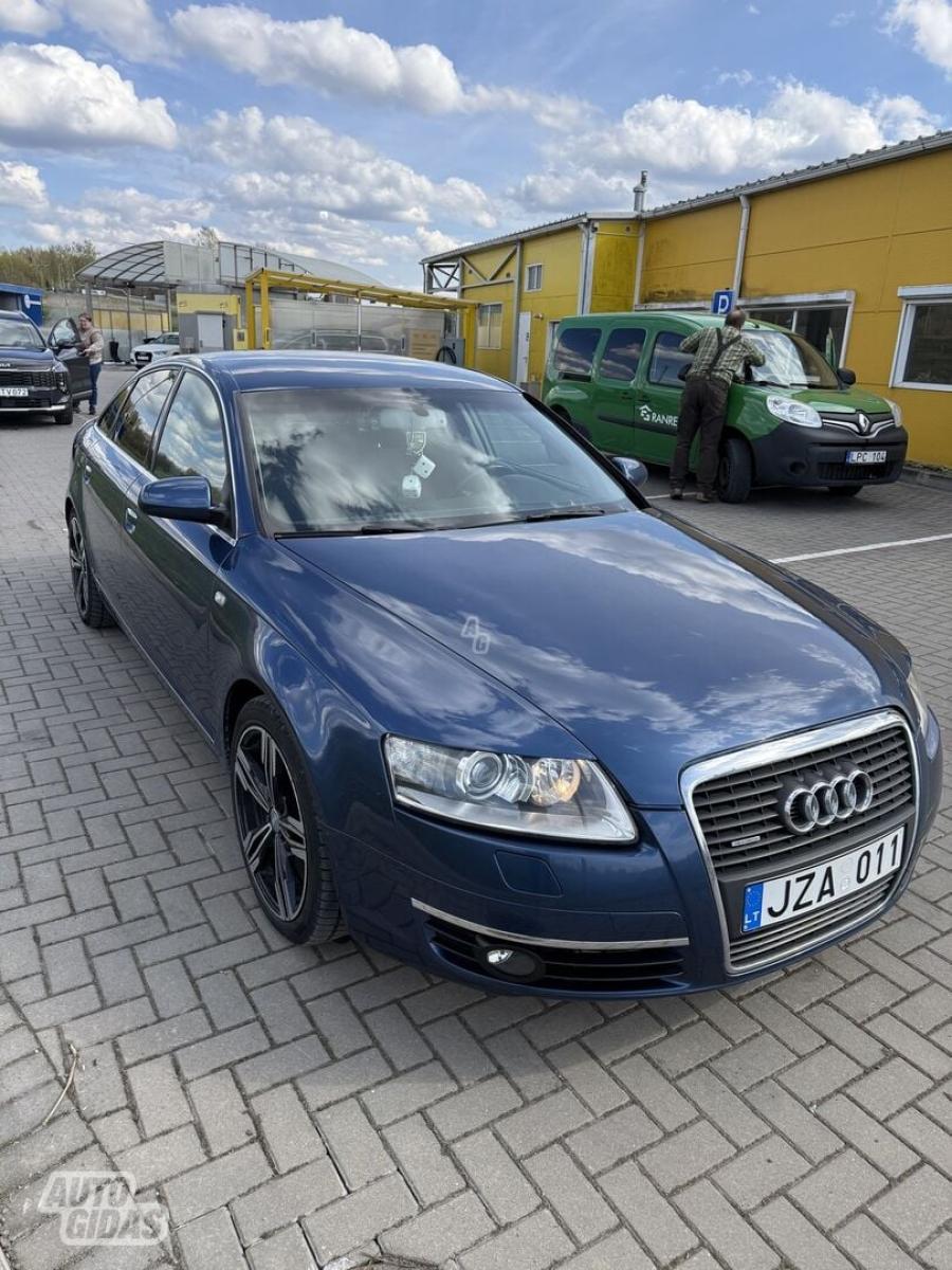 Blue Audi A6 2005 in Kaunas, with an engine capacity of 3.00 L and mileage of 316 thousand km for 2500 €, photo 4 on AUTOMOTO.COM.LV