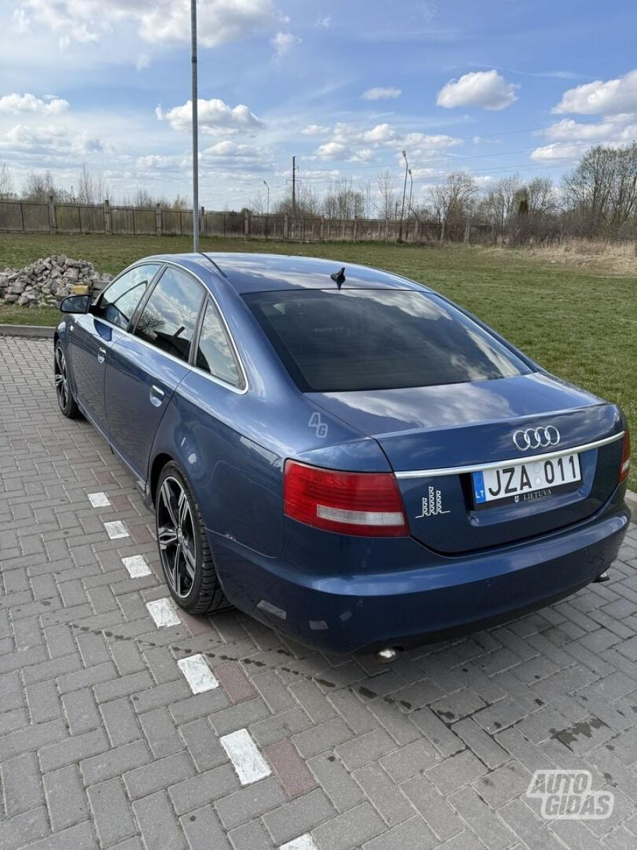 Blue Audi A6 2005 in Kaunas, with an engine capacity of 3.00 L and mileage of 316 thousand km for 2500 €, photo 6 on AUTOMOTO.COM.LV