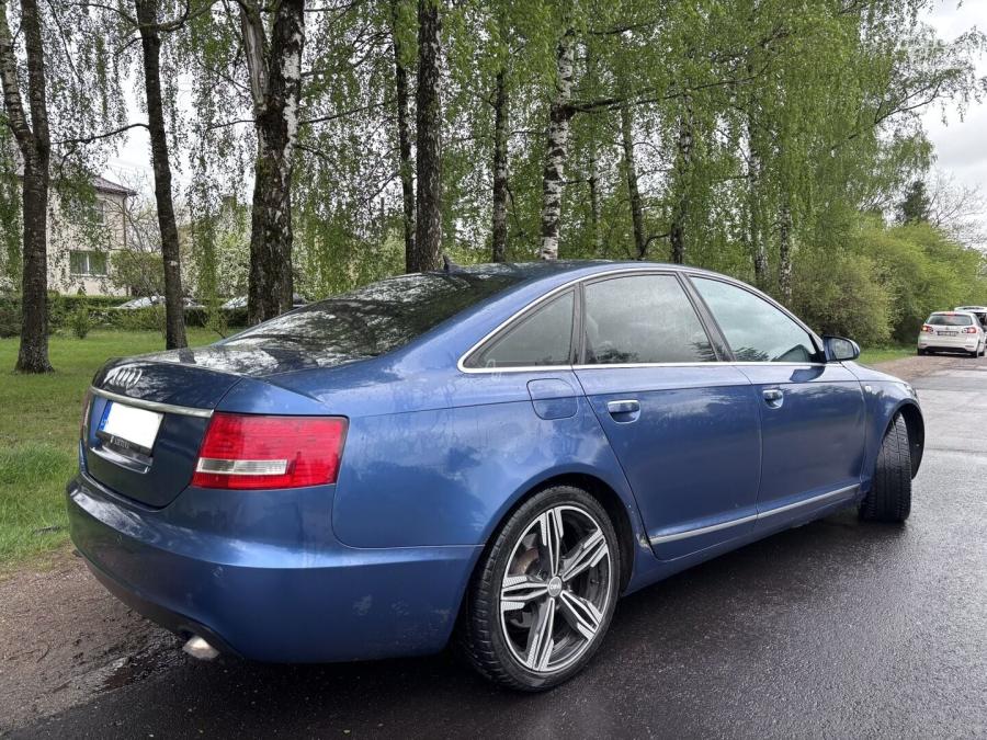 Zils Audi A6 2005 Kauņa, ar dzinēja tilpumu 3.00 L un nobraukumu 316 tūkst. km par 2350 €, foto 3 vietnē AUTOMOTO.COM.LV