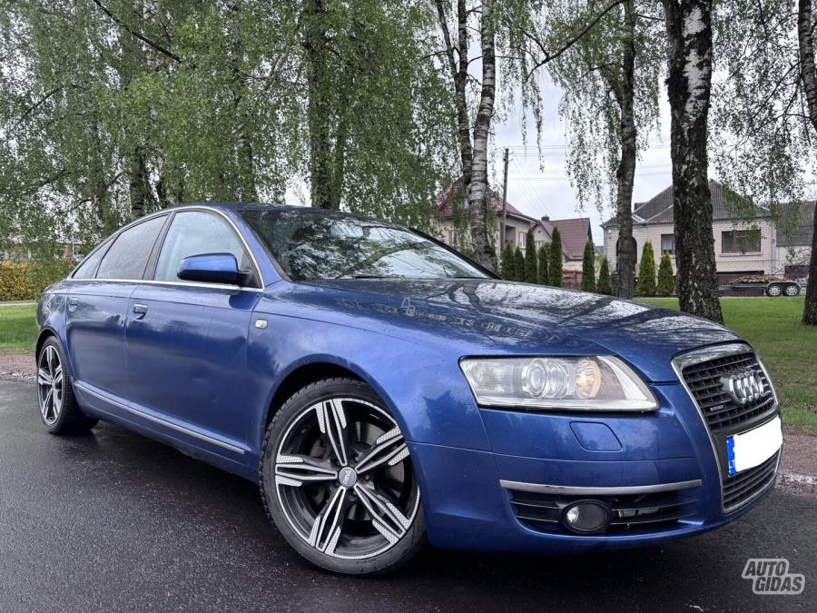 Zils Audi A6 2005 Kauņa, ar dzinēja tilpumu 3.00 L un nobraukumu 316 tūkst. km par 2350 €, foto 4 vietnē AUTOMOTO.COM.LV
