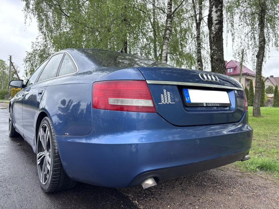 Zils Audi A6 2005 Kauņa, ar dzinēja tilpumu 3.00 L un nobraukumu 316 tūkst. km par 2350 €, foto 5 vietnē AUTOMOTO.COM.LV