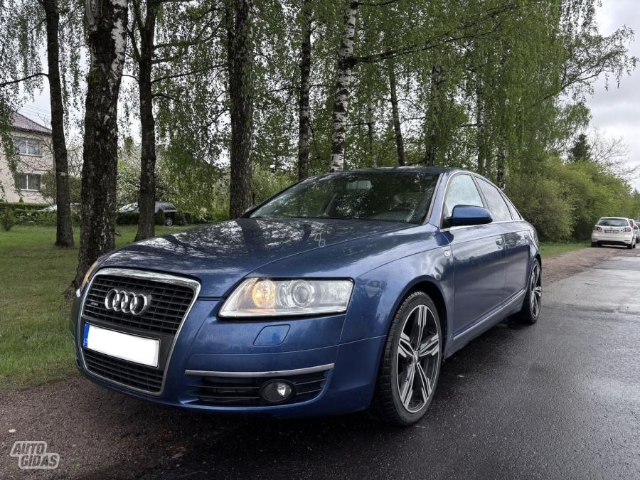 Zils Audi A6 2005 Kauņa, ar dzinēja tilpumu 3.00 L un nobraukumu 316 tūkst. km par 2350 €, foto 6 vietnē AUTOMOTO.COM.LV
