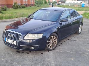 Zils Audi A6 2005 Klaipėda, ar dzinēja tilpumu 2.70 L un nobraukumu 300 tūkst. km par 950 €, foto  vietnē AUTOMOTO.COM.LV