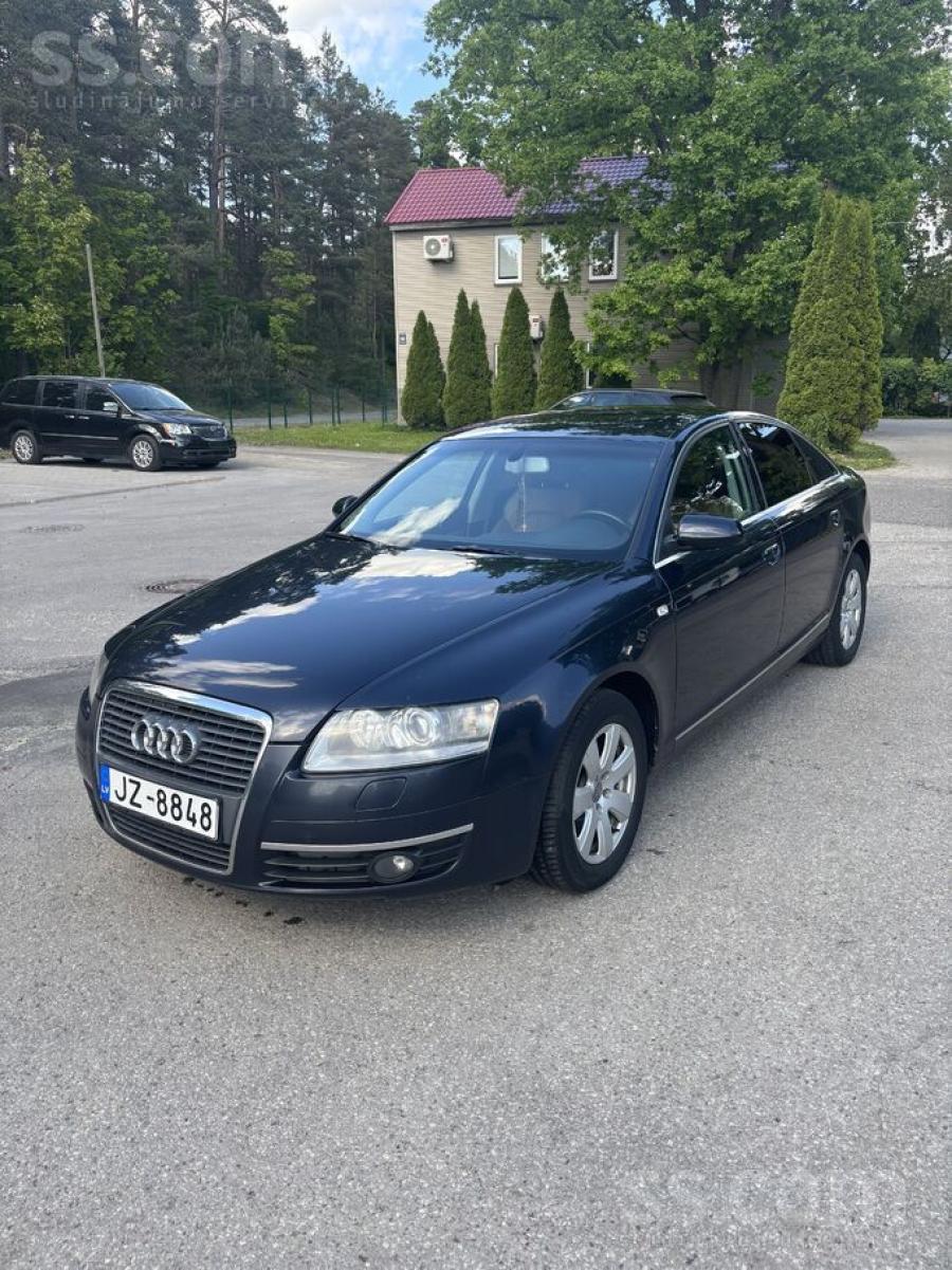Синий Ауди А6 2005 в Рига, объемом двигателя 2.70 л и пробегом 436 тыс. км за 3800 €, фото 1 на AUTOMOTO.COM.LV