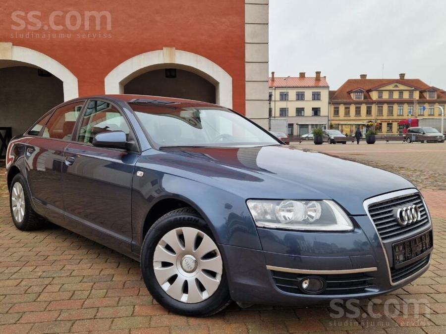 Blue Audi A6 2005 in Bauska, with an engine capacity of 2.00 L and mileage of 399 thousand km for 3250 €, photo 3 on AUTOMOTO.COM.LV