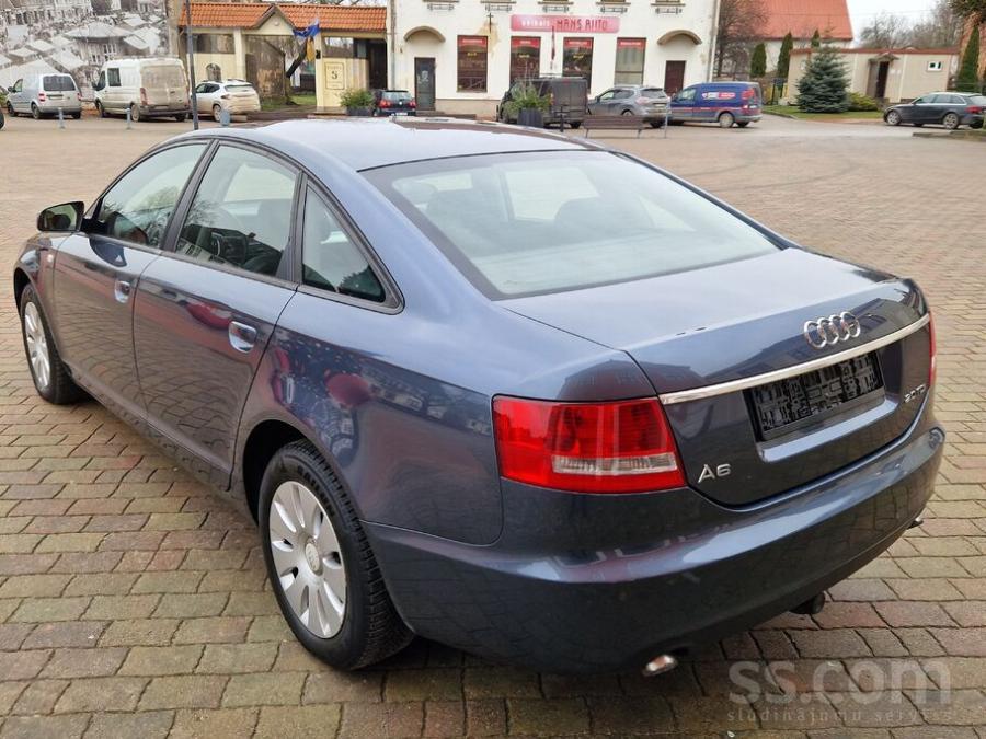 Blue Audi A6 2005 in Bauska, with an engine capacity of 2.00 L and mileage of 399 thousand km for 3250 €, photo 7 on AUTOMOTO.COM.LV