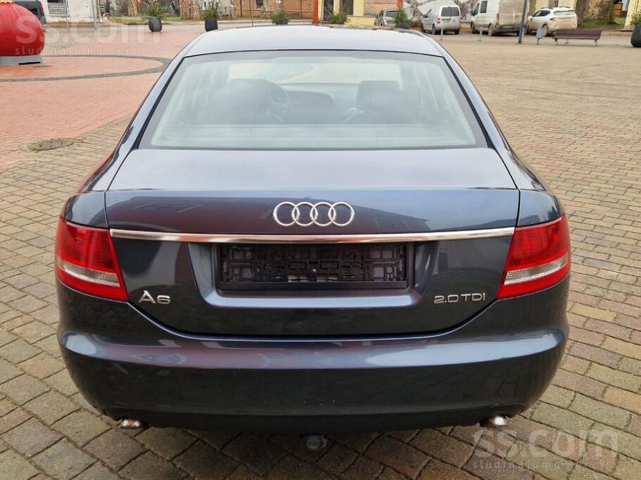 Blue Audi A6 2005 in Bauska, with an engine capacity of 2.00 L and mileage of 399 thousand km for 3250 €, photo 8 on AUTOMOTO.COM.LV