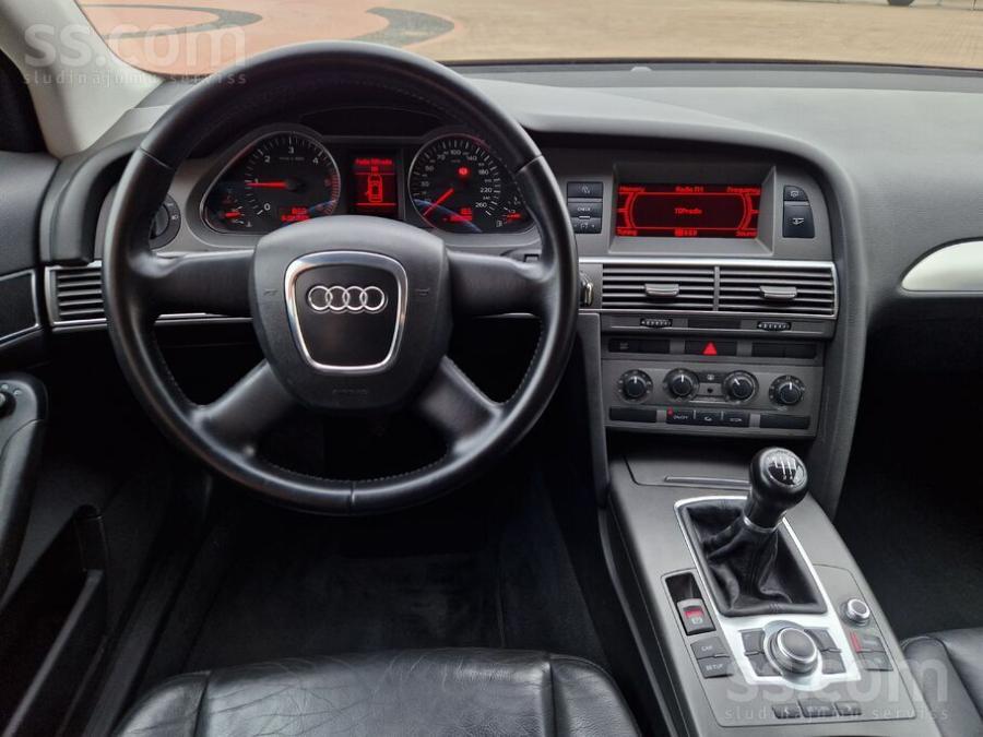 Blue Audi A6 2005 in Bauska, with an engine capacity of 2.00 L and mileage of 399 thousand km for 3250 €, photo 13 on AUTOMOTO.COM.LV