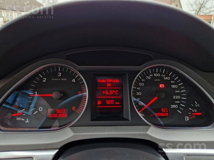 Blue Audi A6 2005 in Bauska, with an engine capacity of 2.00 L and mileage of 399 thousand km for 3250 €, photo 22 on AUTOMOTO.COM.LV
