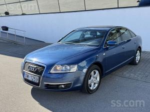 Blue Audi A6 2005 in Riga, with an engine capacity of 3.00 L and mileage of 0 thousand km for 2750 €, photo  on AUTOMOTO.COM.LV