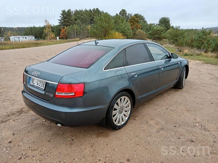 Синий Ауди А6 2005 в Даугавпилс, объемом двигателя 3.00 л и пробегом 357 тыс. км за 3000 €, фото 4 на AUTOMOTO.COM.LV