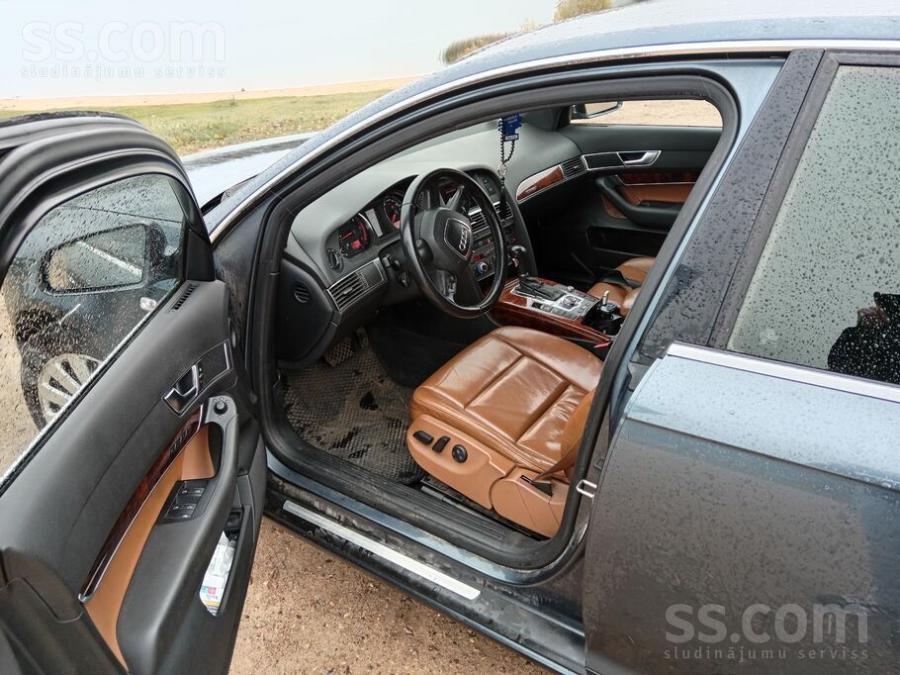 Синий Ауди А6 2005 в Даугавпилс, объемом двигателя 3.00 л и пробегом 357 тыс. км за 3000 €, фото 6 на AUTOMOTO.COM.LV