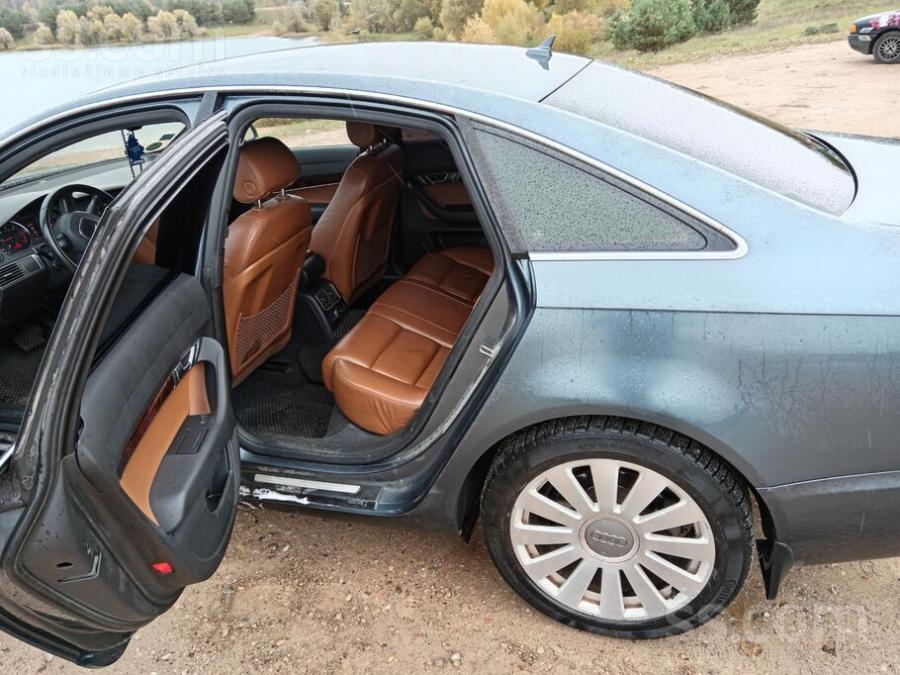 Синий Ауди А6 2005 в Даугавпилс, объемом двигателя 3.00 л и пробегом 357 тыс. км за 3000 €, фото 9 на AUTOMOTO.COM.LV