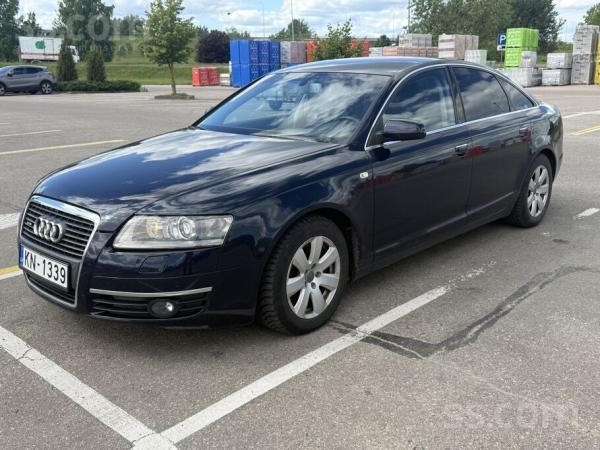 Blue Audi A6 2005 in Daugavpils, with an engine capacity of 3.00 L and mileage of 309 thousand km for 2500 €, photo 1 on AUTOMOTO.COM.LV