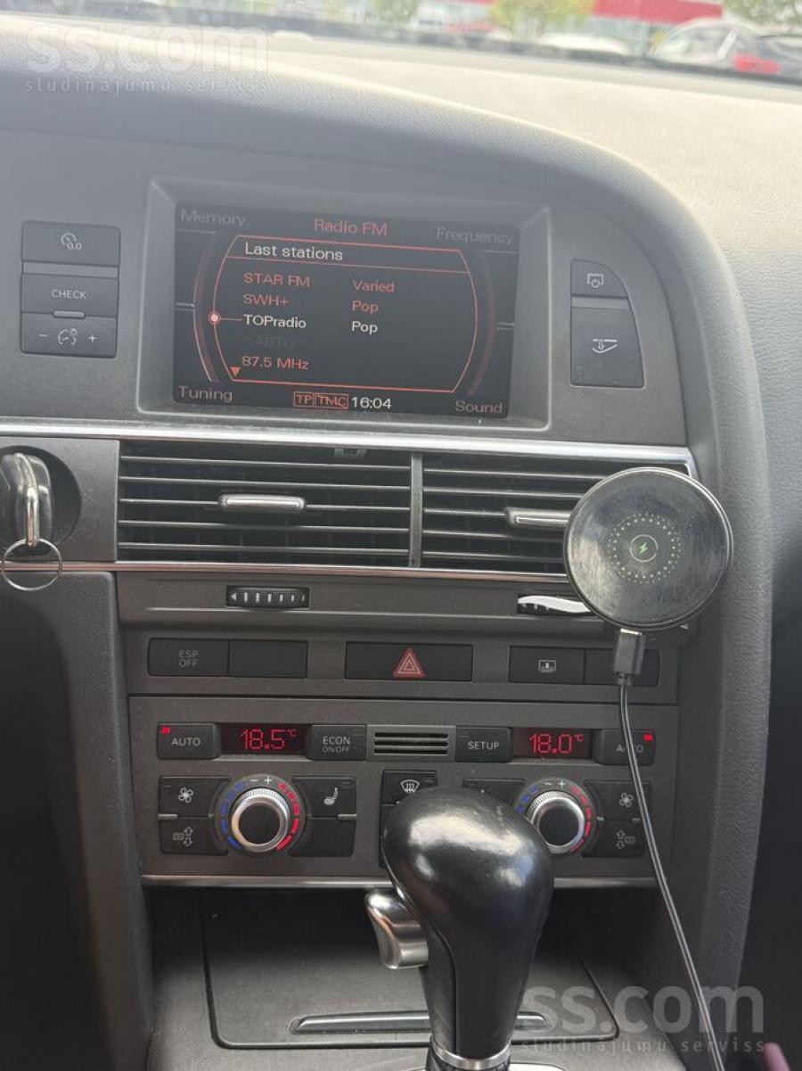 Zils Audi A6 2005 Daugavpils, ar dzinēja tilpumu 3.00 L un nobraukumu 309 tūkst. km par 2500 €, foto 5 vietnē AUTOMOTO.COM.LV