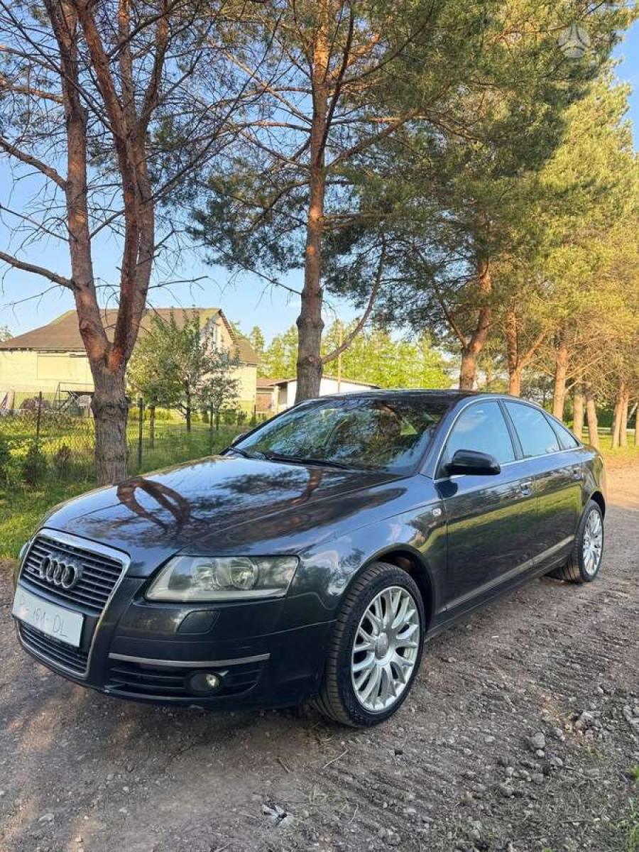 Zils Audi A6 2005 Kauņa, ar dzinēja tilpumu 2.70 L un nobraukumu 324 tūkst. km par 1999 €, foto 1 vietnē AUTOMOTO.COM.LV