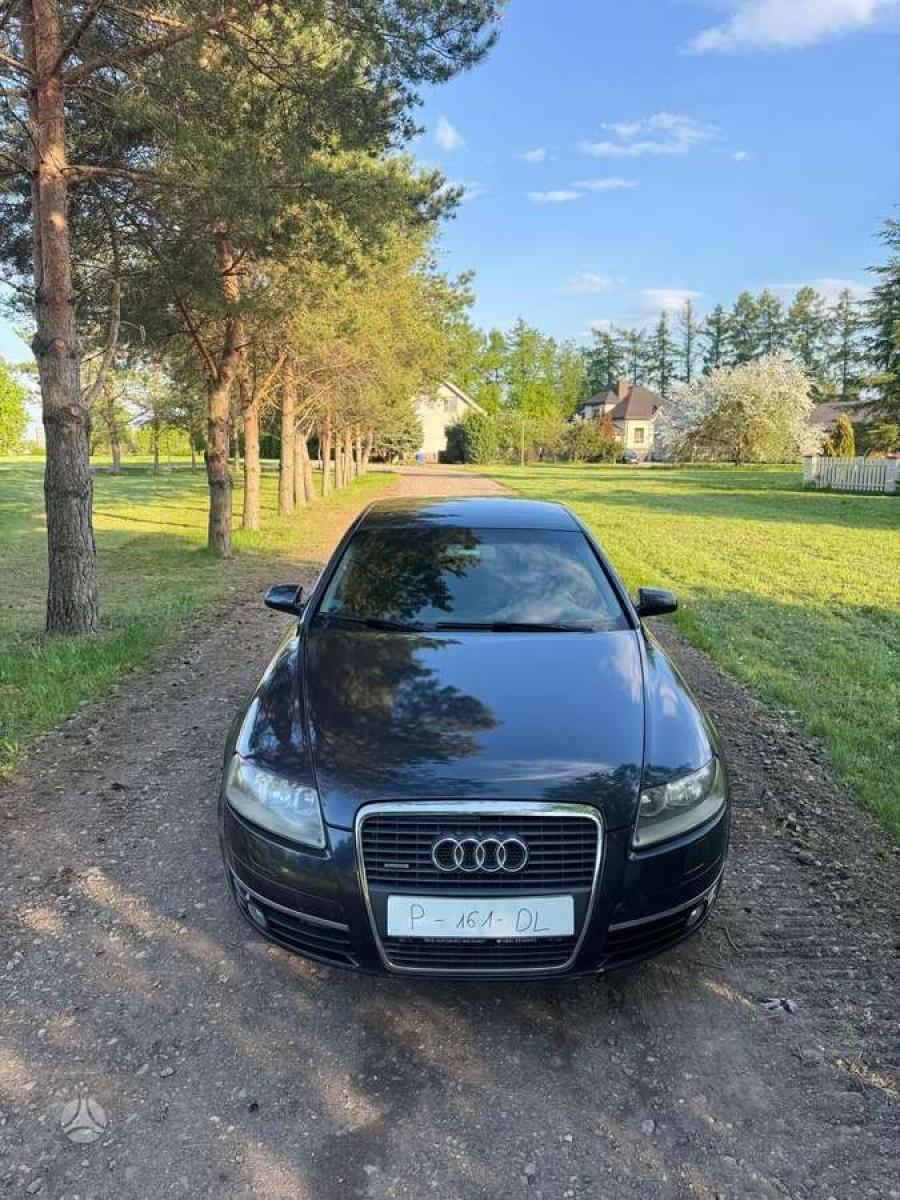 Zils Audi A6 2005 Kauņa, ar dzinēja tilpumu 2.70 L un nobraukumu 324 tūkst. km par 1999 €, foto 4 vietnē AUTOMOTO.COM.LV