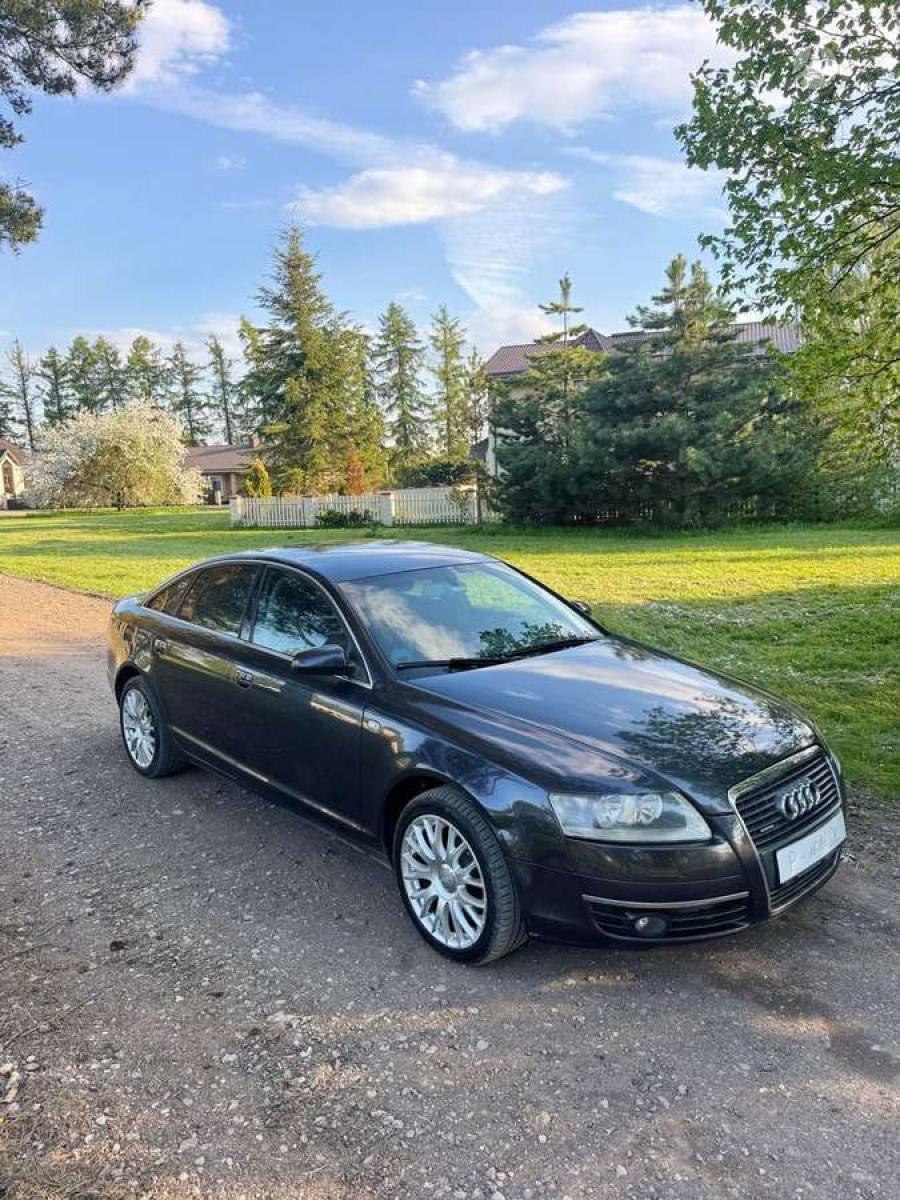 Zils Audi A6 2005 Kauņa, ar dzinēja tilpumu 2.70 L un nobraukumu 324 tūkst. km par 1999 €, foto 6 vietnē AUTOMOTO.COM.LV