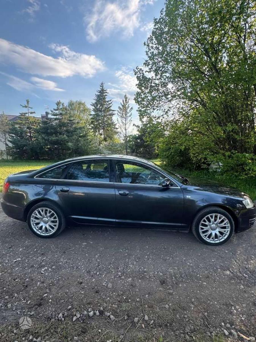 Zils Audi A6 2005 Kauņa, ar dzinēja tilpumu 2.70 L un nobraukumu 324 tūkst. km par 1999 €, foto 7 vietnē AUTOMOTO.COM.LV
