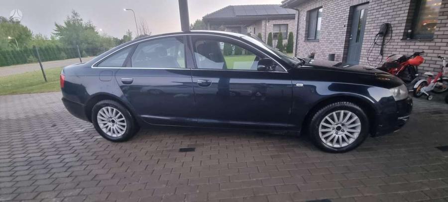 Blue Audi A6 2005 in Kaunas, with an engine capacity of 2.70 L and mileage of 354 thousand km for 1700 €, photo 3 on AUTOMOTO.COM.LV