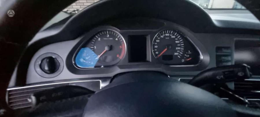 Blue Audi A6 2005 in Kaunas, with an engine capacity of 2.70 L and mileage of 354 thousand km for 1700 €, photo 8 on AUTOMOTO.COM.LV