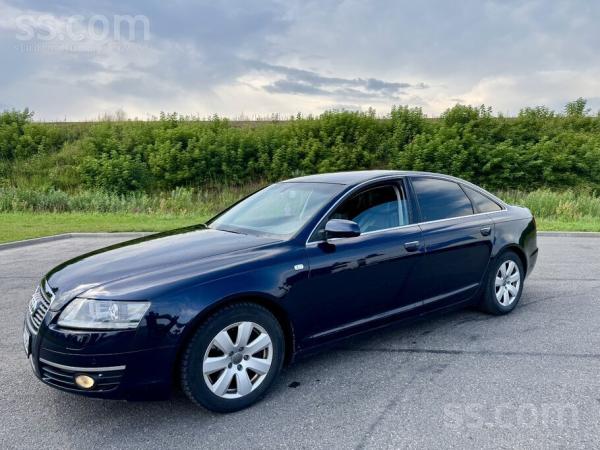 Zils Audi A6 2005 Daugavpils, ar dzinēja tilpumu 3.00 L un nobraukumu 0 tūkst. km par 3250 €, foto 3 vietnē AUTOMOTO.COM.LV