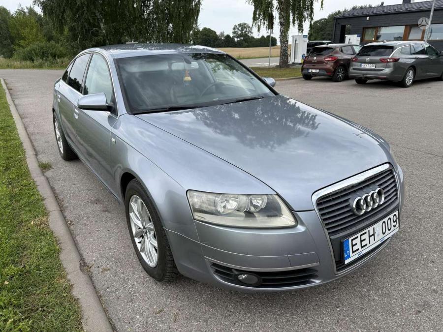 Blue Audi A6 2005 in Alytus, with an engine capacity of 2.70 L and mileage of 457 thousand km for 2650 €, photo 4 on AUTOMOTO.COM.LV