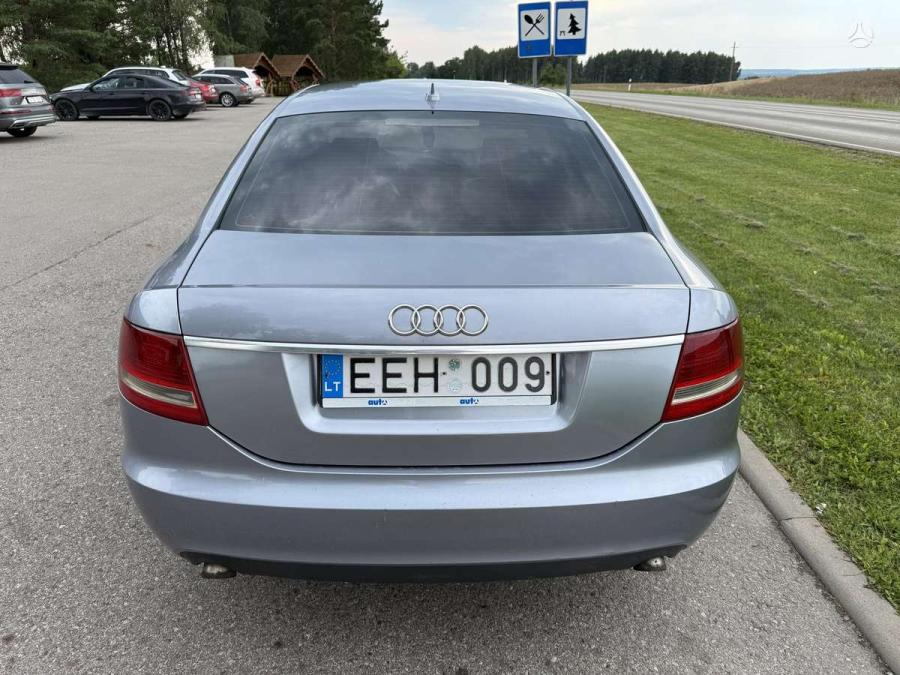 Blue Audi A6 2005 in Alytus, with an engine capacity of 2.70 L and mileage of 457 thousand km for 2650 €, photo 6 on AUTOMOTO.COM.LV