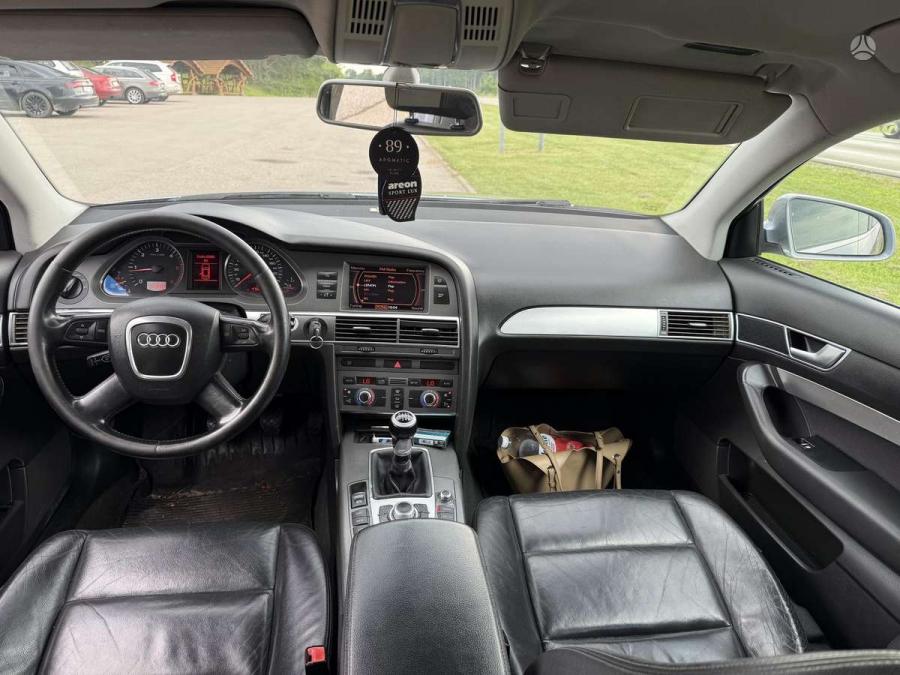 Blue Audi A6 2005 in Alytus, with an engine capacity of 2.70 L and mileage of 457 thousand km for 2650 €, photo 10 on AUTOMOTO.COM.LV