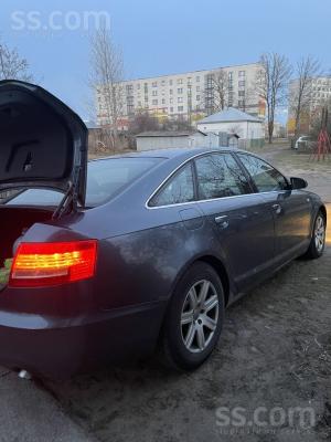 Blue Audi A6 2005 in Riga, with an engine capacity of 3.00 L and mileage of 395 thousand km for 1350 €, photo  on AUTOMOTO.COM.LV