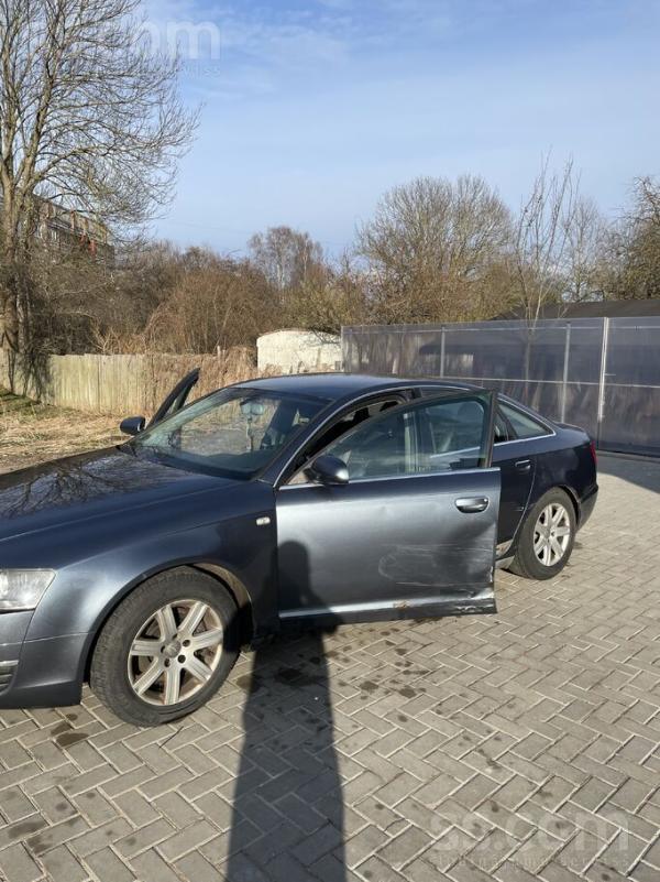 Zils Audi A6 2005 Rīga, ar dzinēja tilpumu 3.00 L un nobraukumu 395 tūkst. km par 1350 €, foto 10 vietnē AUTOMOTO.COM.LV