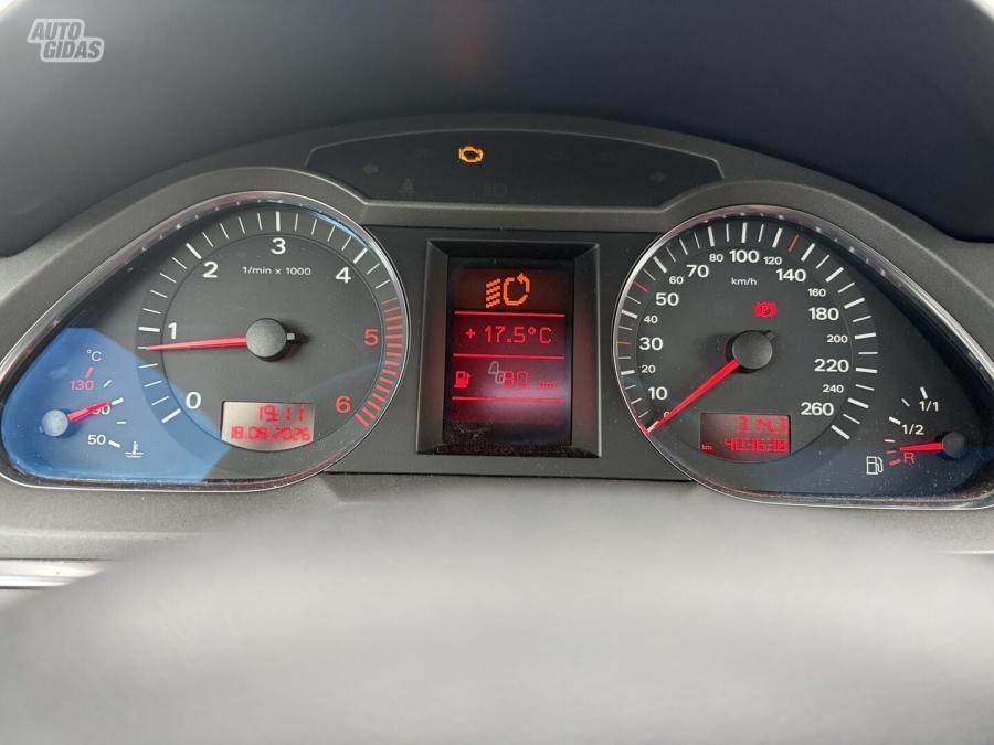Синий Ауди А6 2005 в Шяуляй, объемом двигателя 2.70 л и пробегом 403 тыс. км за 1800 €, фото 12 на AUTOMOTO.COM.LV